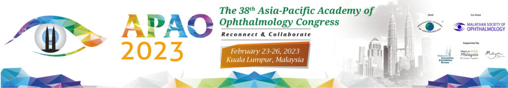 APAO® 2023 – The 38th Asia-Pacific Academy of Ophthalmology Congress