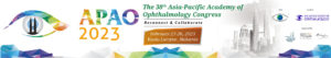 APAO® 2023 – The 38th Asia-Pacific Academy of Ophthalmology Congress